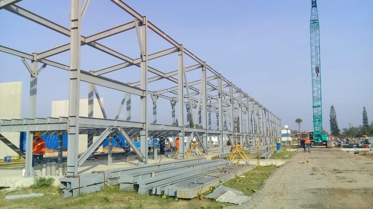 Pekerjaan Steel Structure – PT ACEH MILENIUM