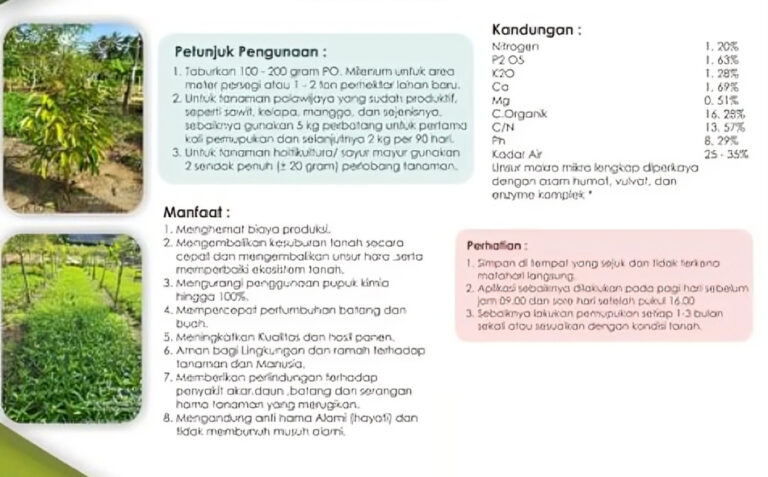 PUPUK ALAMI KUPULA – PT ACEH MILENIUM